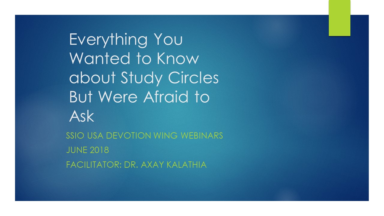 Everything You Wanted to Know about Study Circles But Were Afraid to ...