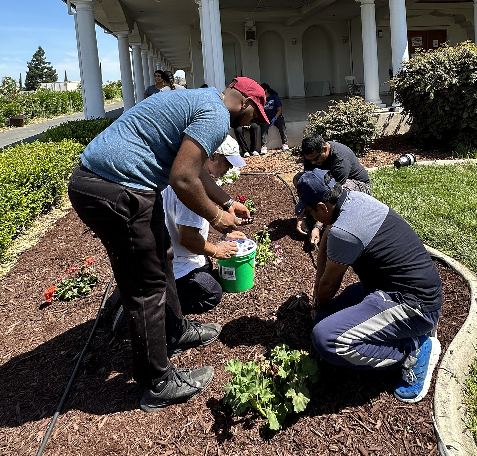 Garden Beautification: Sacramento, CA | Sri Sathya Sai International ...