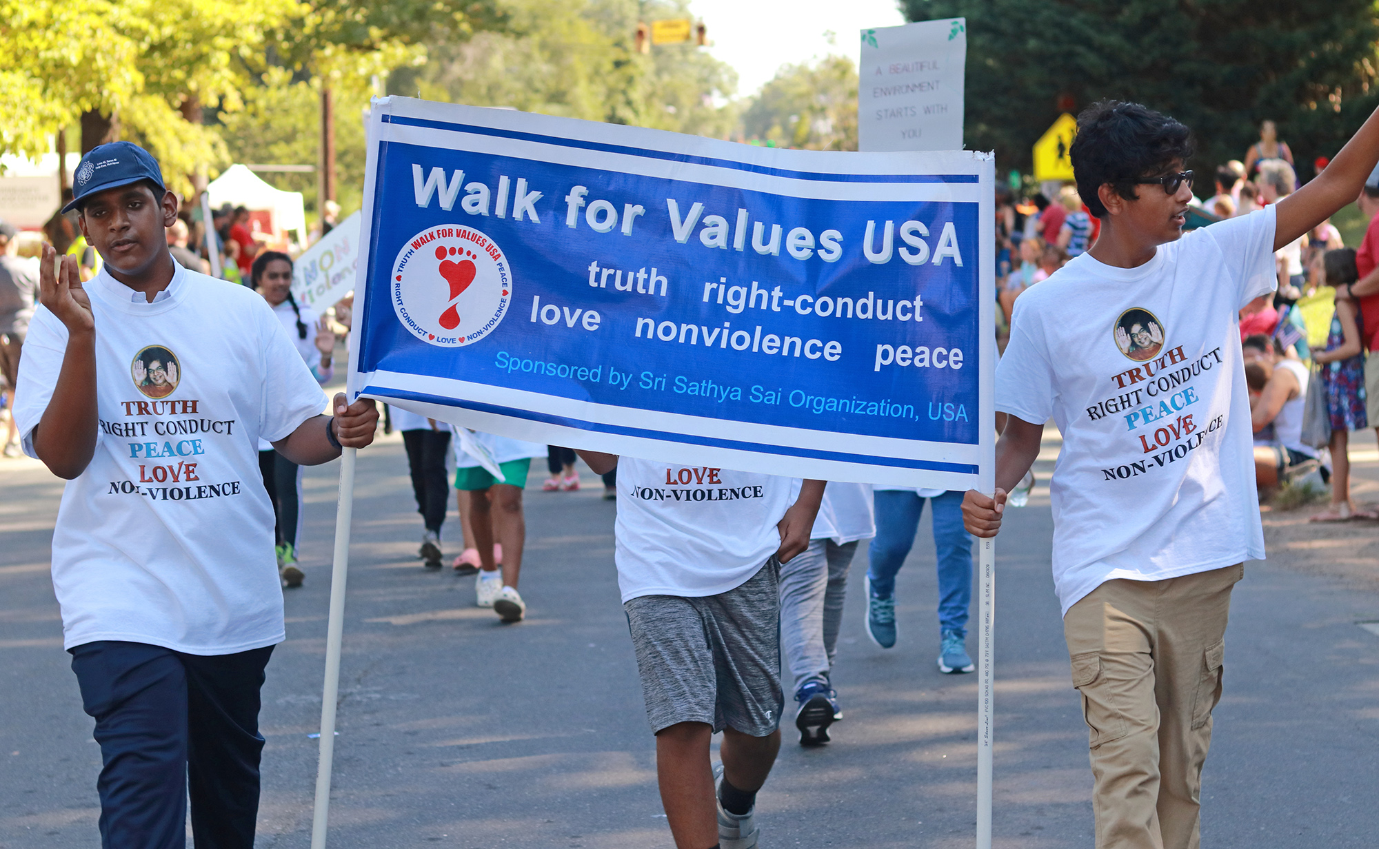 Walk for Values: Charlotte, NC | Sri Sathya Sai International ...