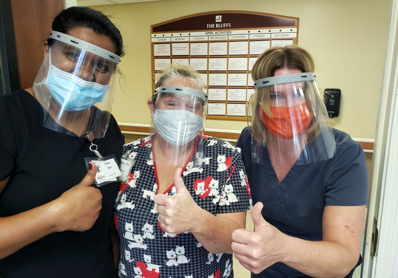 Face Shields for Caregivers: Columbia, MO | Sri Sathya Sai ...