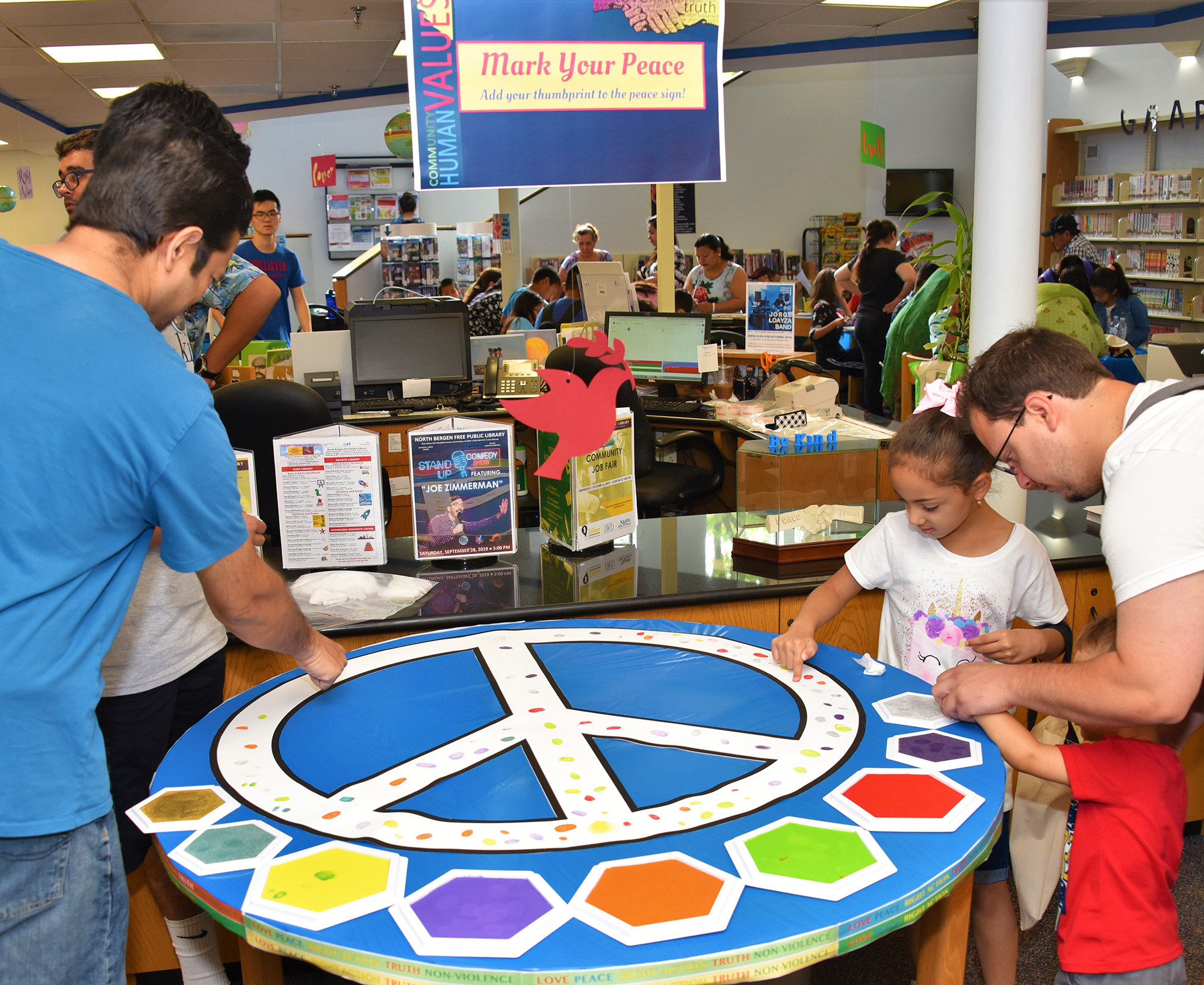 Human Values Festival at a Public Library: North Bergen, NJ | Sri ...